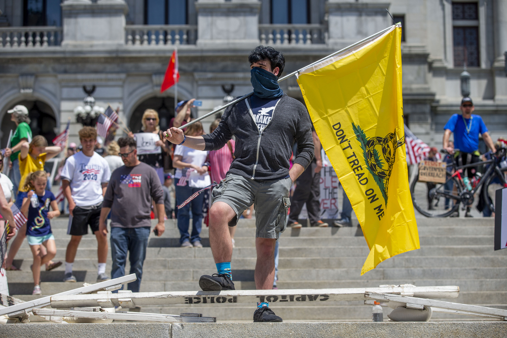 Protesters rally at Pa. Capitol to reopen the state - pennlive.com