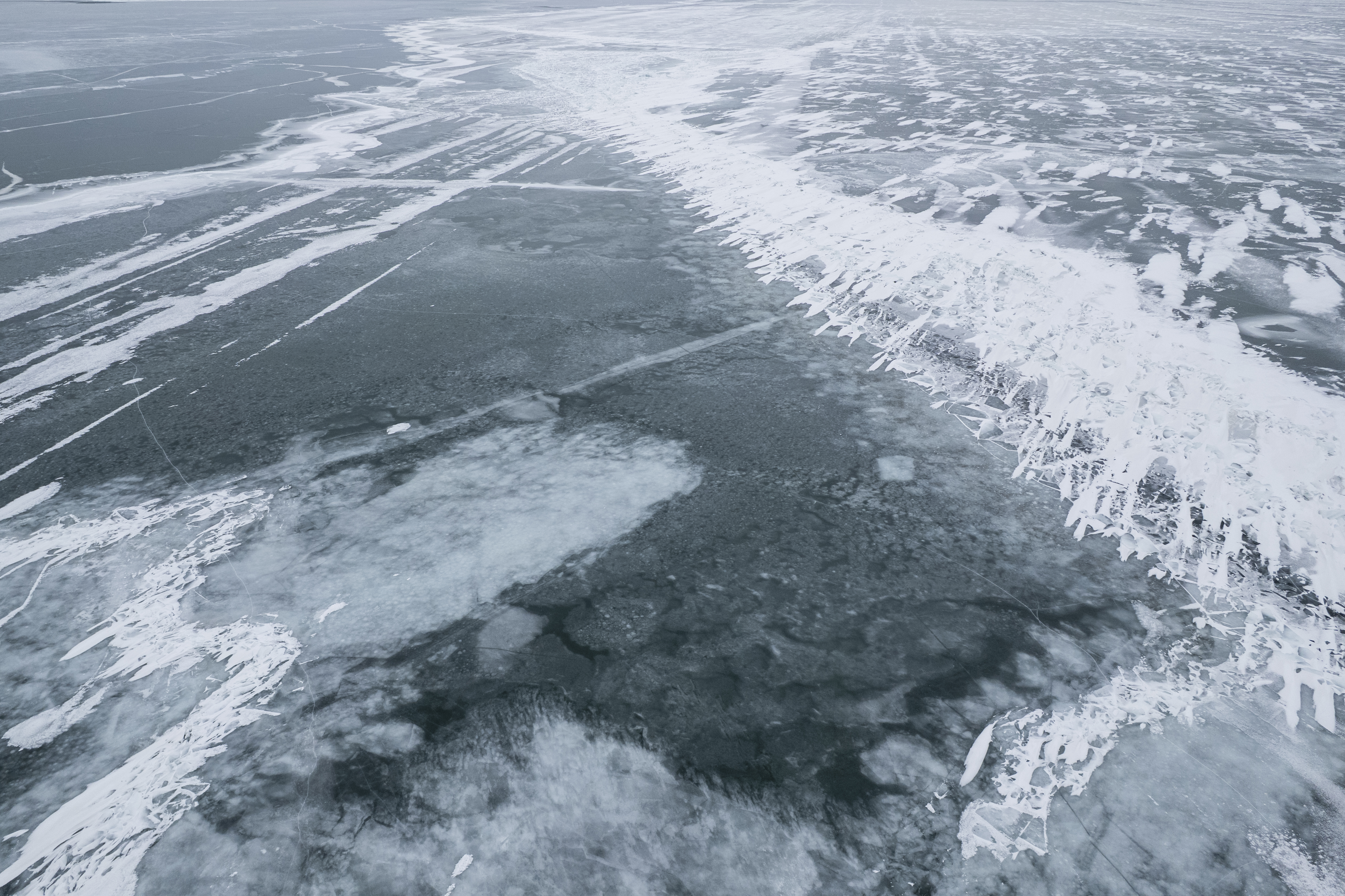 Saginaw Bay turns into moonscape of ice after deep freeze - mlive.com