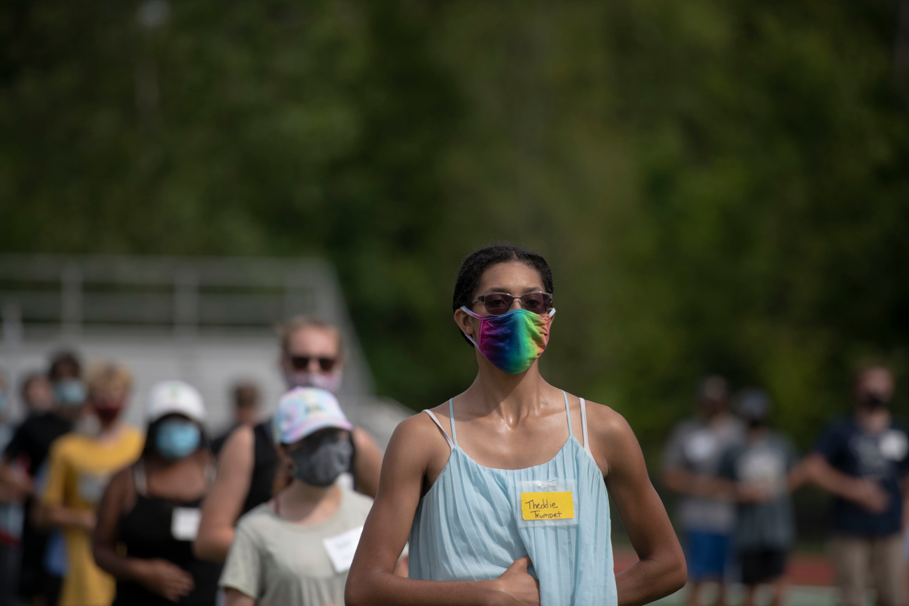 High School marching band practice in the age of coronavirus - mlive.com