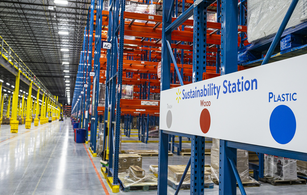 New 1.8 million square-foot Walmart distribution center in Franklin ...