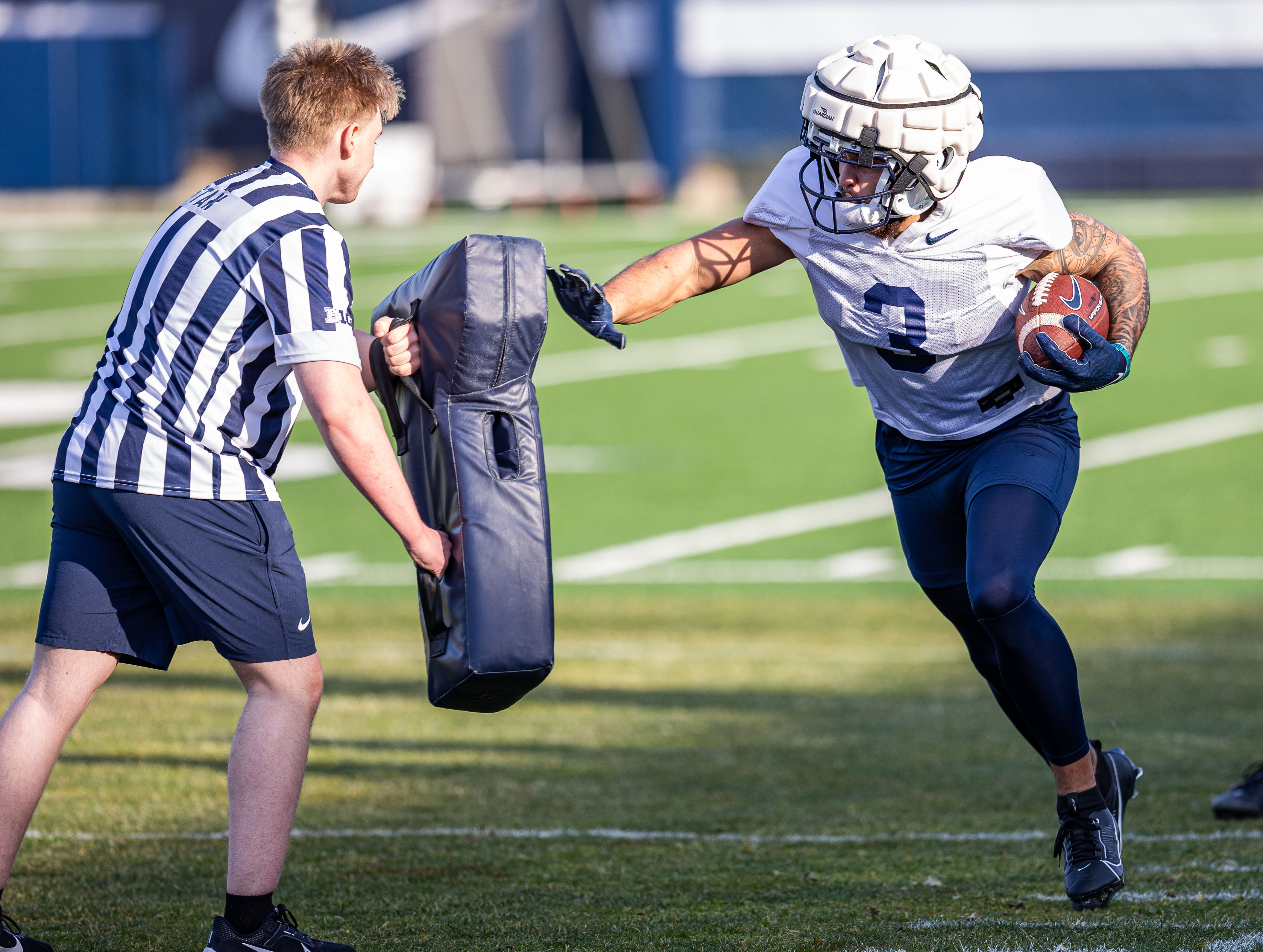 First day of Penn State Football spring practice, March 12, 2024 ...