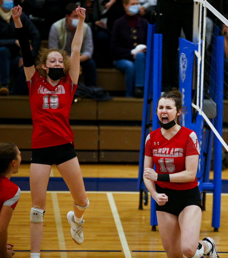 PIAA girls 4A volleyball semifinals: Parkland vs. Bishop Shanahan ...