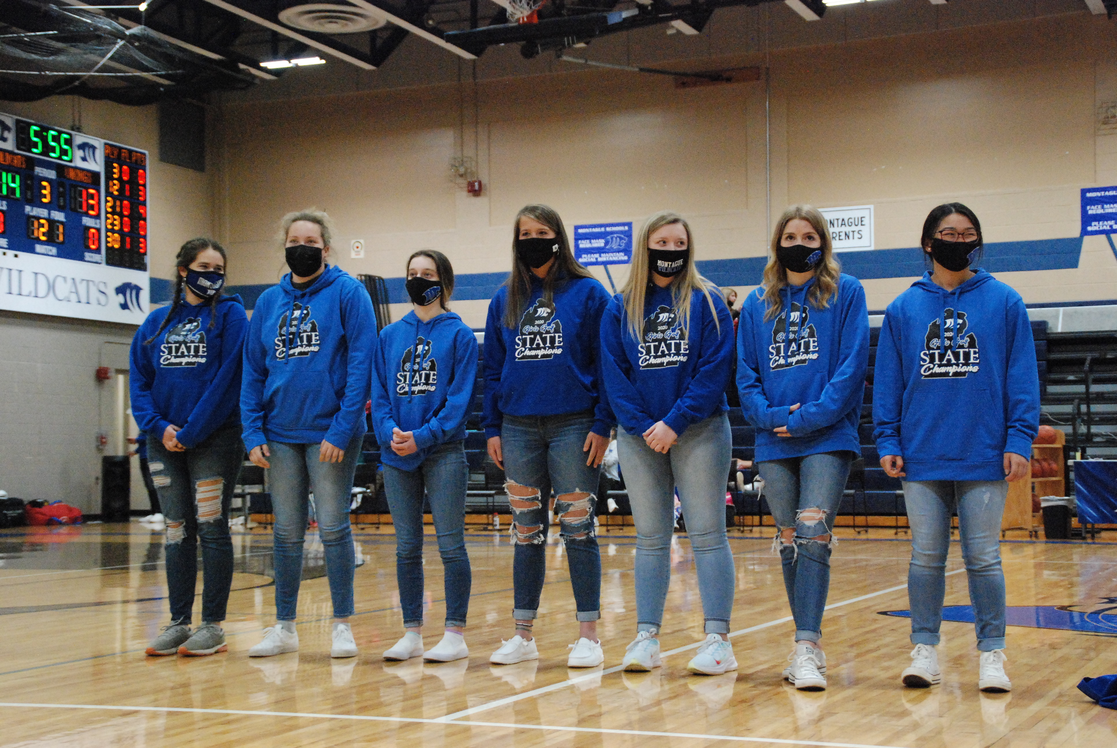 Montague celebrates 2020 state championship girls golf team - mlive.com