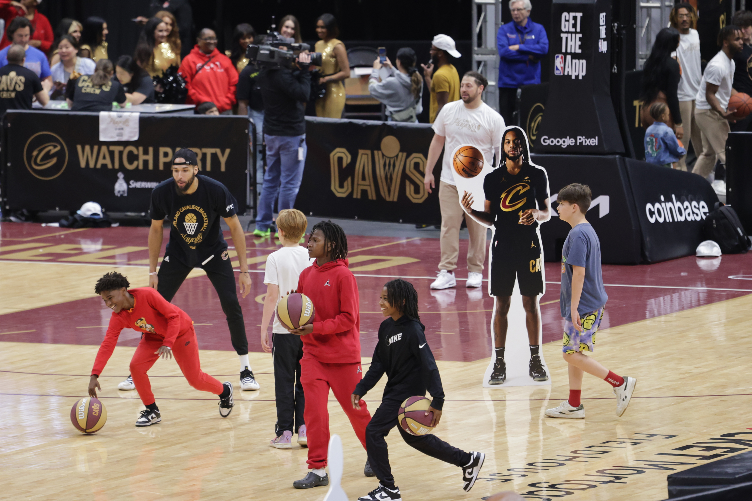 Cavs watch party at RMFH, game 1 - cleveland.com