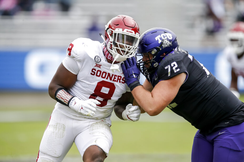 Oklahoma defensive lineman Perrion Winfrey picked by the Cleveland ...