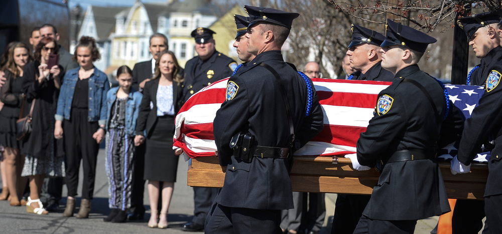 Funeral for Phillipsburg police officer Dominic 'Dom' Belcastro ...