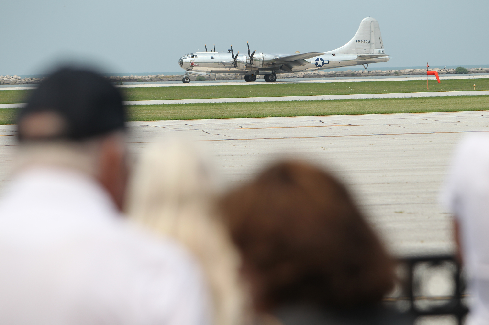B-29 Doc Superfortress lands in Cleveland for three day visit ...