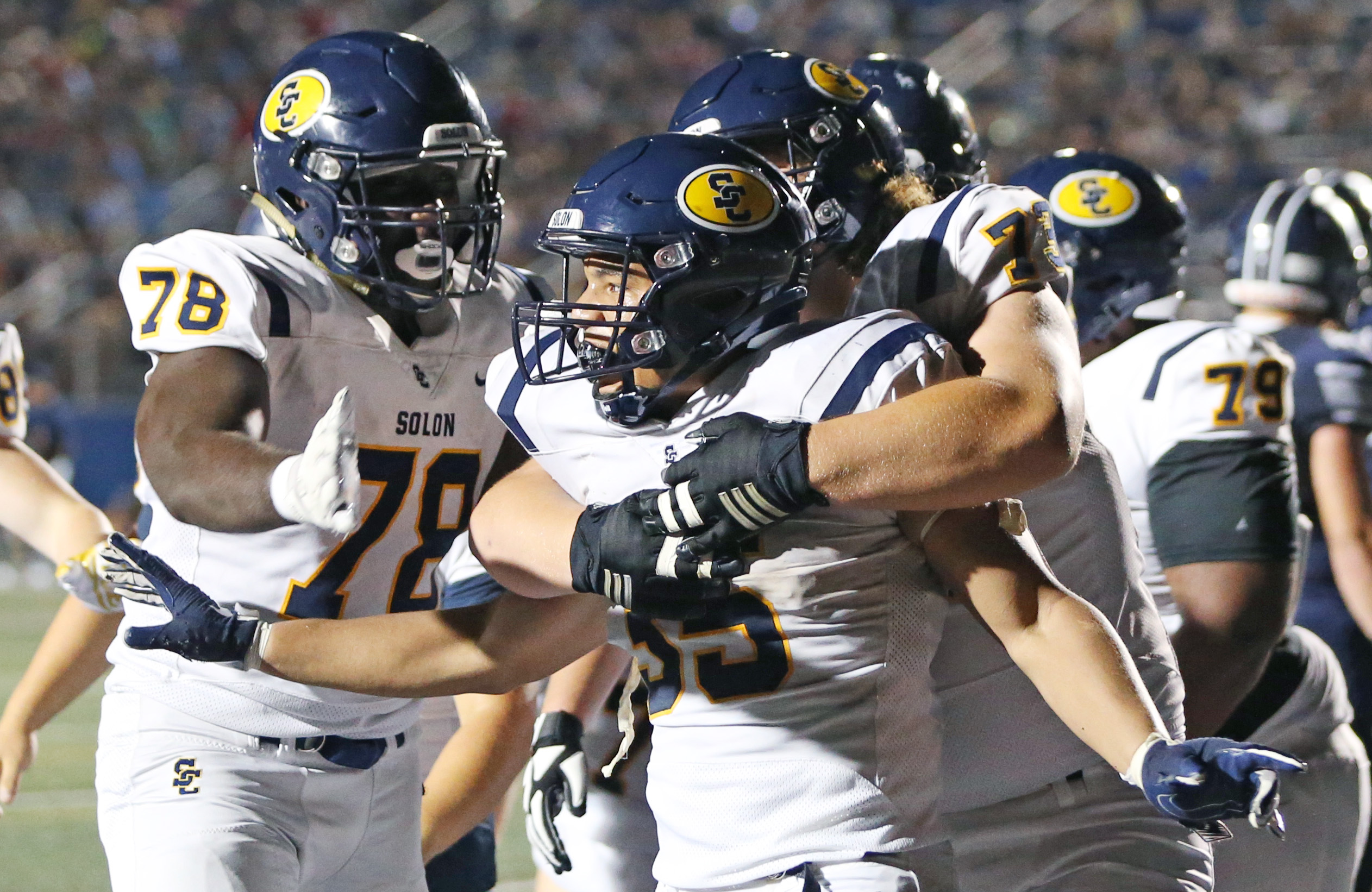 Hudson vs. Solon in high school football, August 19, 2022 - cleveland.com