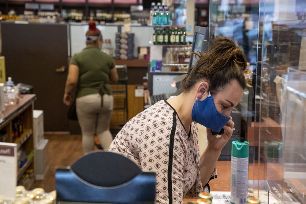 Pennsylvania state wine and spirit store open for in-store service ...