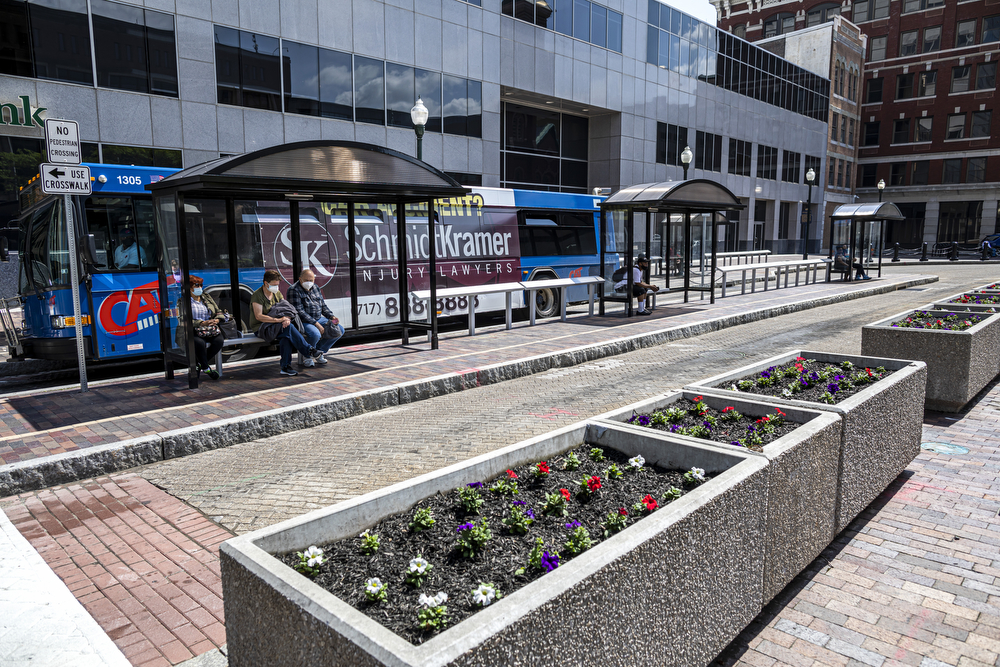 Capital Area Transit Market Square Transfer Center in Harrisburg ...