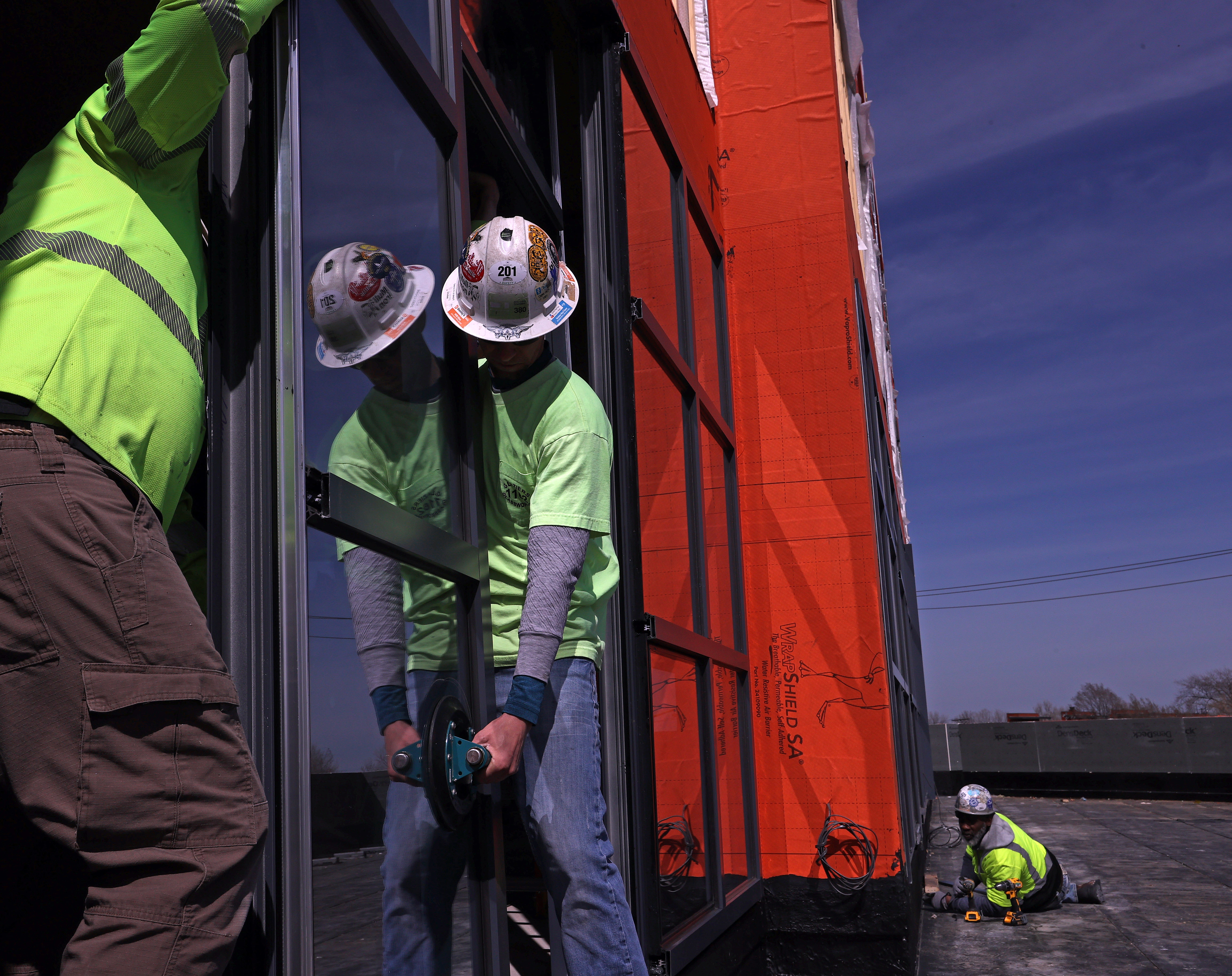 Intro, a new timber building, goes up near West Side Market, March 30 ...