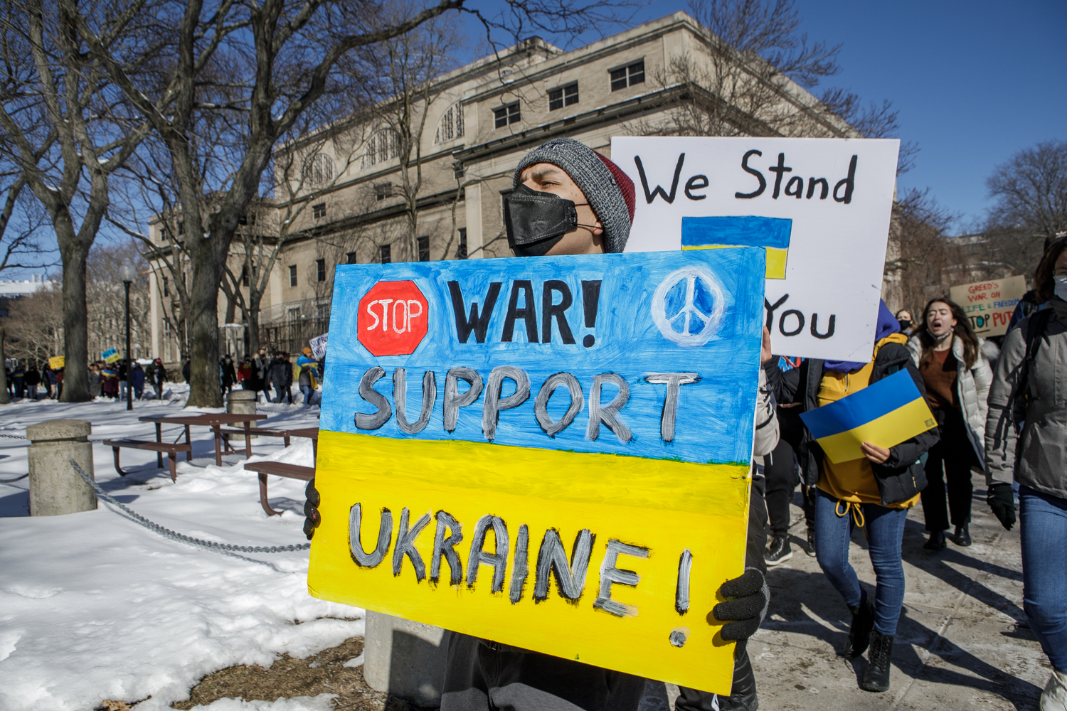 Ukraine invasion protest at MIT - masslive.com