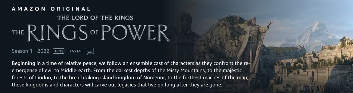 Amazon Prime Video releases sneak peek of ‘The Lord of the Rings: The ...