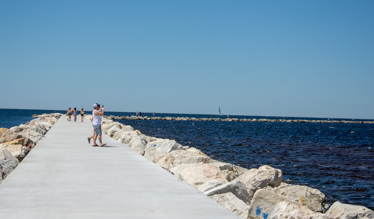 Breakwater pier is open to the public after months of repair - mlive.com