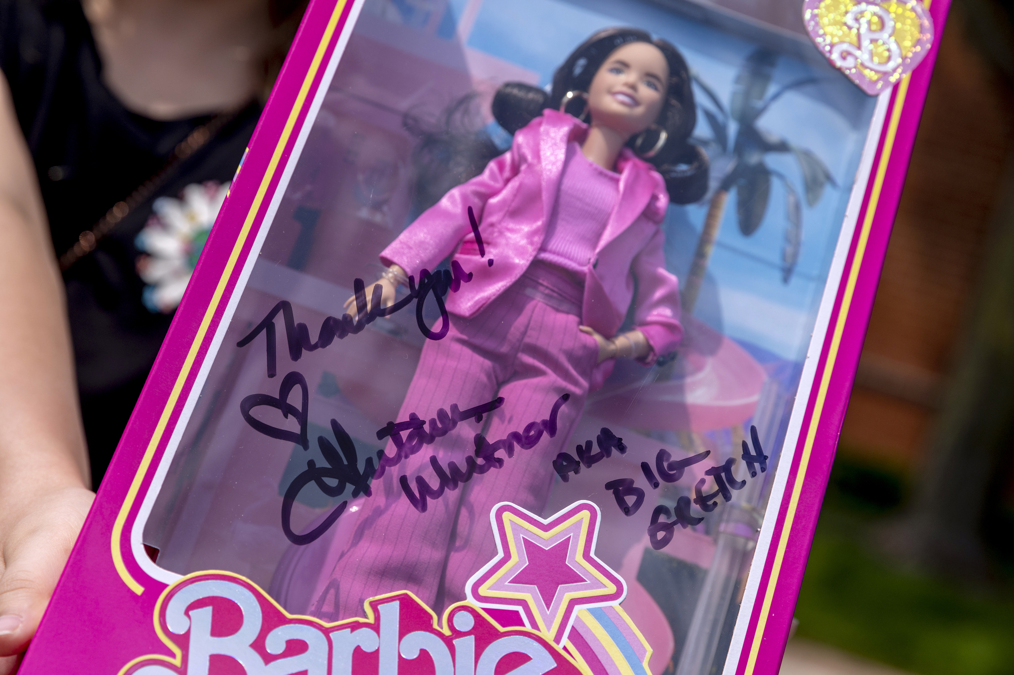 Gov. Gretchen Whitmer autographs look-alike Barbie doll for Michigan ...