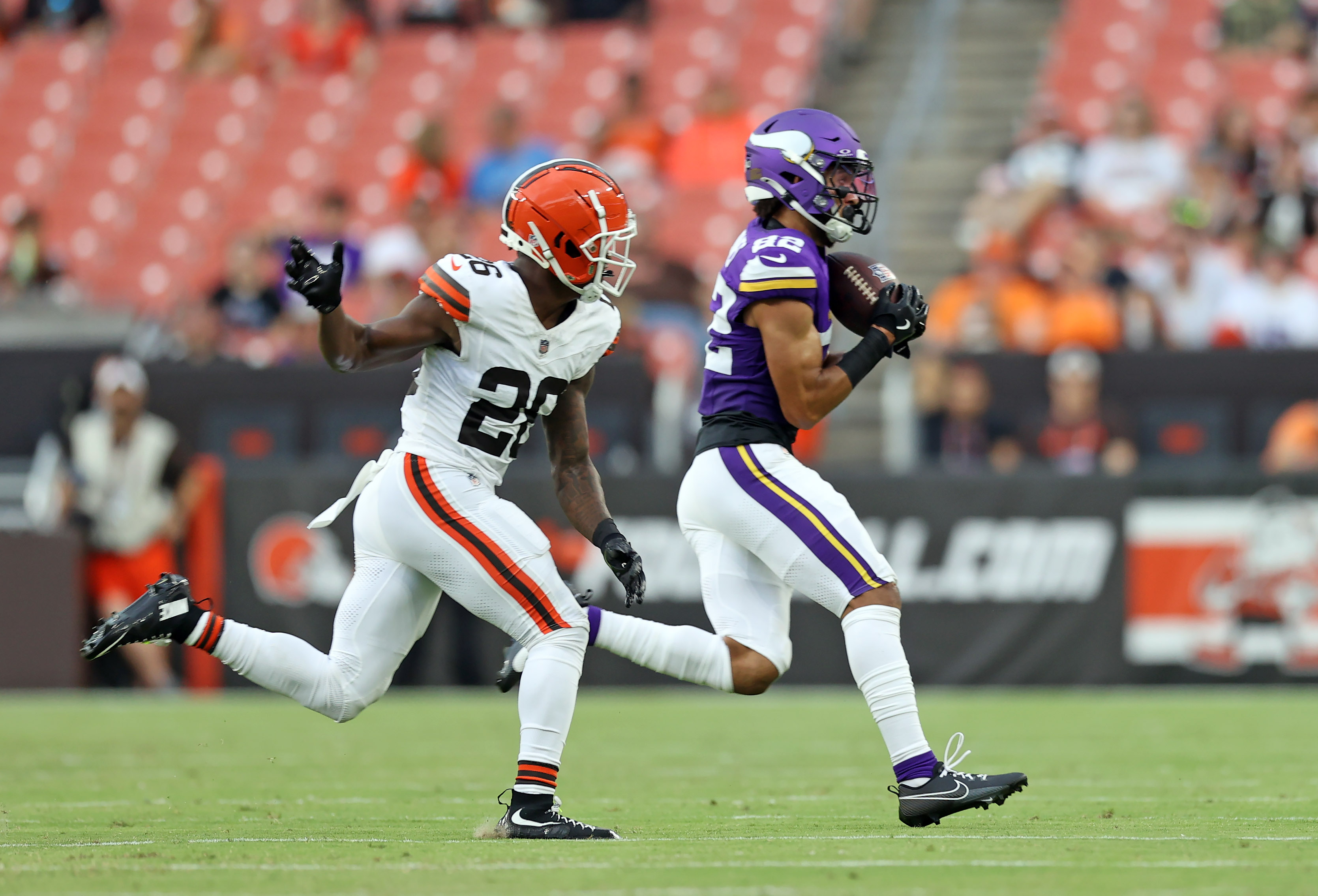 Cleveland Browns cornerback Myles Harden, August 22, 2024 - cleveland.com