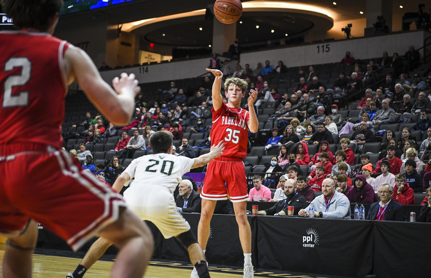 Parkland vs. Allentown Central Catholic in the EPC boys basketball ...