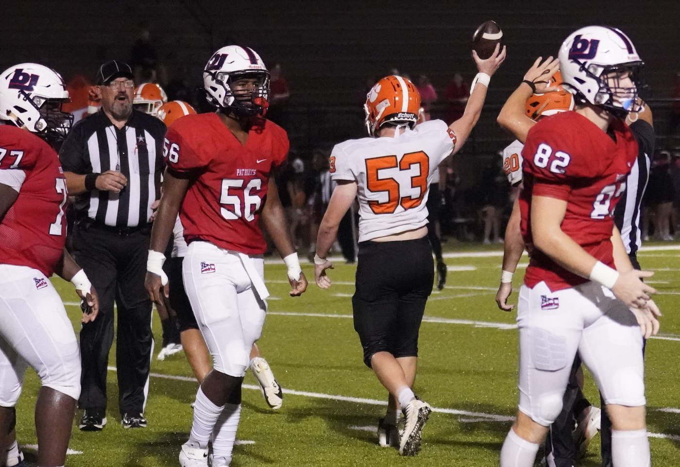 Grissom vs. Bob Jones High School football Oct. 15, 2021 - al.com