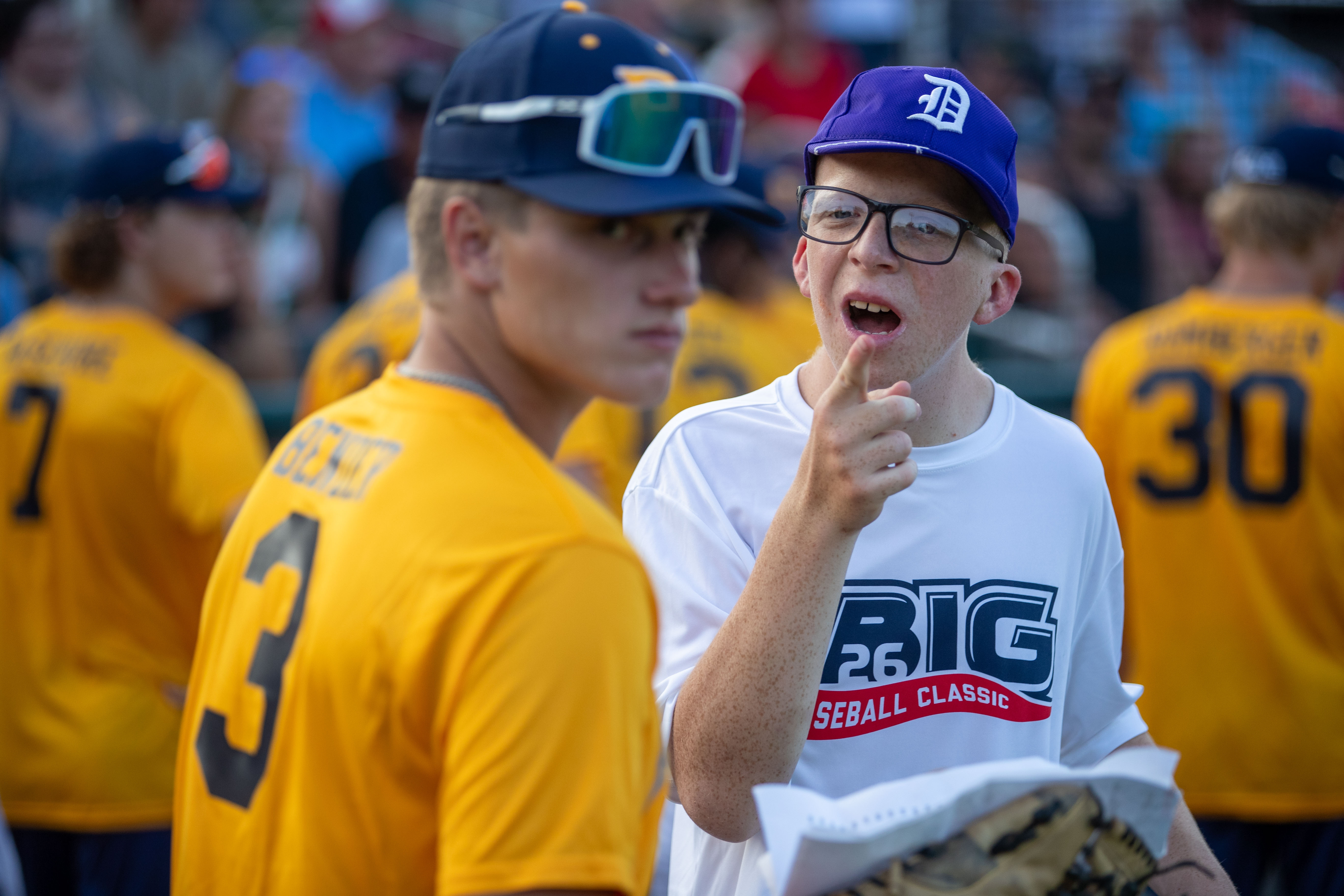 Pennsylvania Big 26 high school baseball all-stars play a game with ...