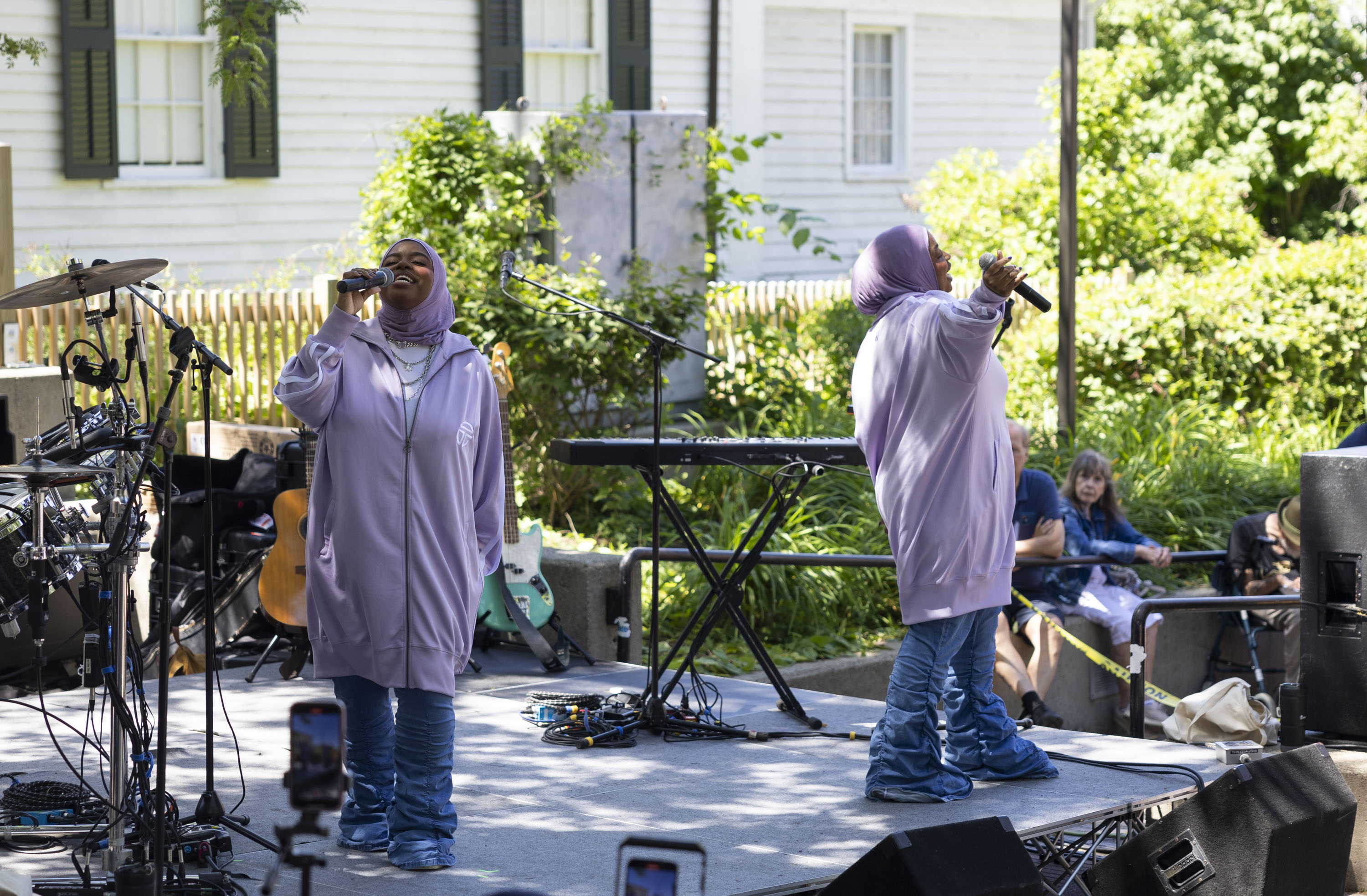 Shaed performs at the first Sonic Lunch concert of the summer - mlive.com