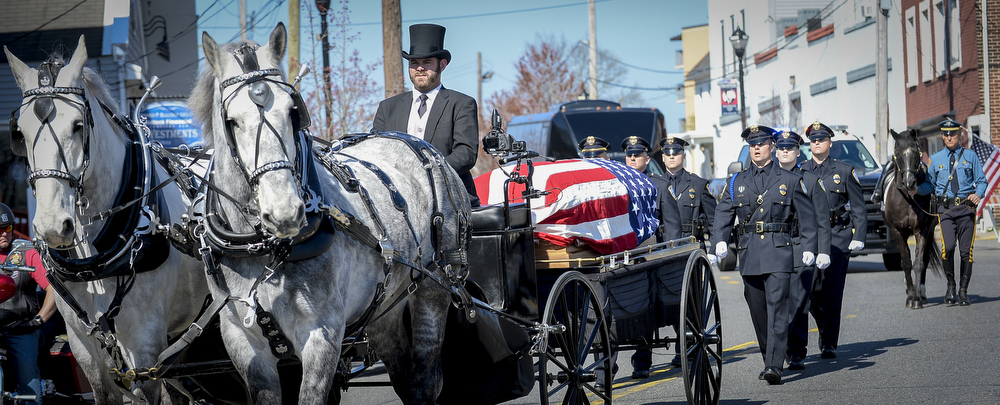 Funeral for Phillipsburg police officer Dominic 'Dom' Belcastro ...