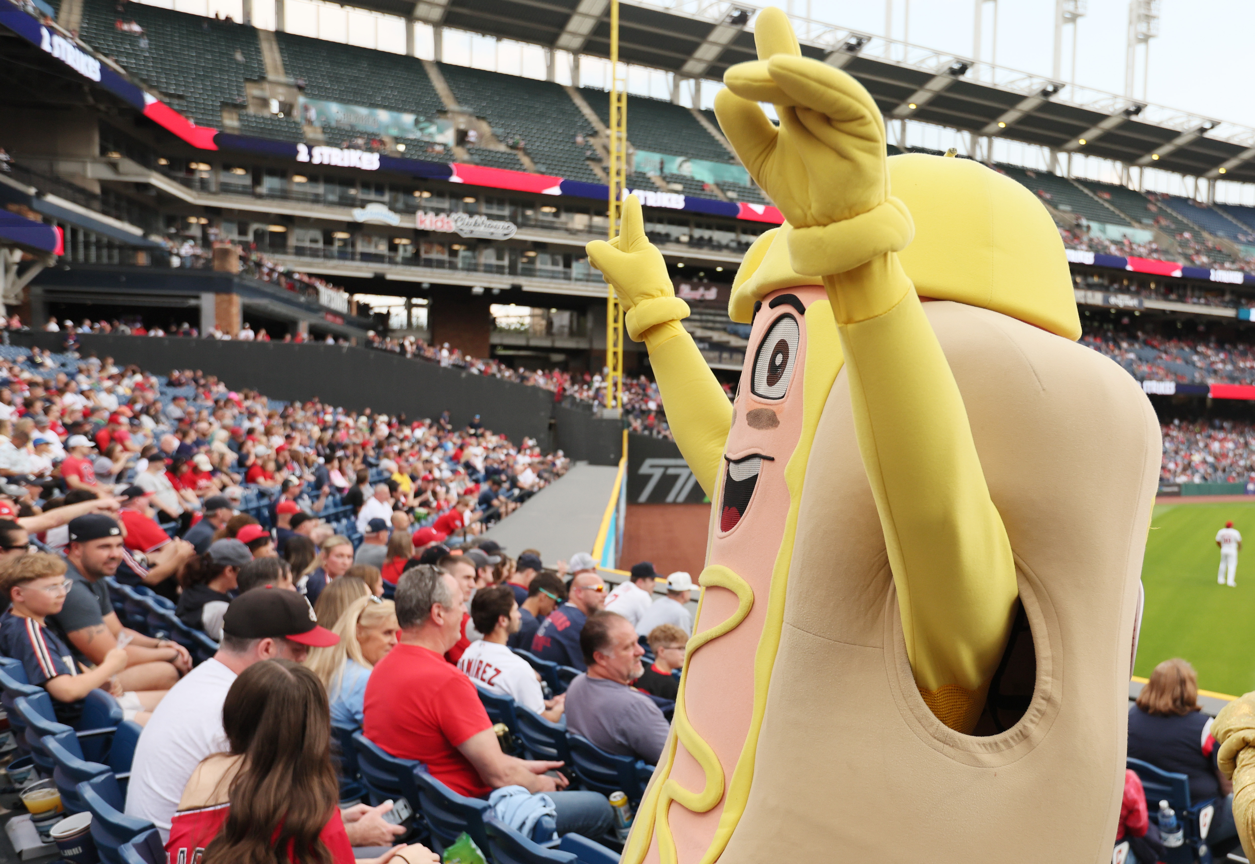 An evening at Progressive Field with the Cleveland Guardians’ Hot Dog ...
