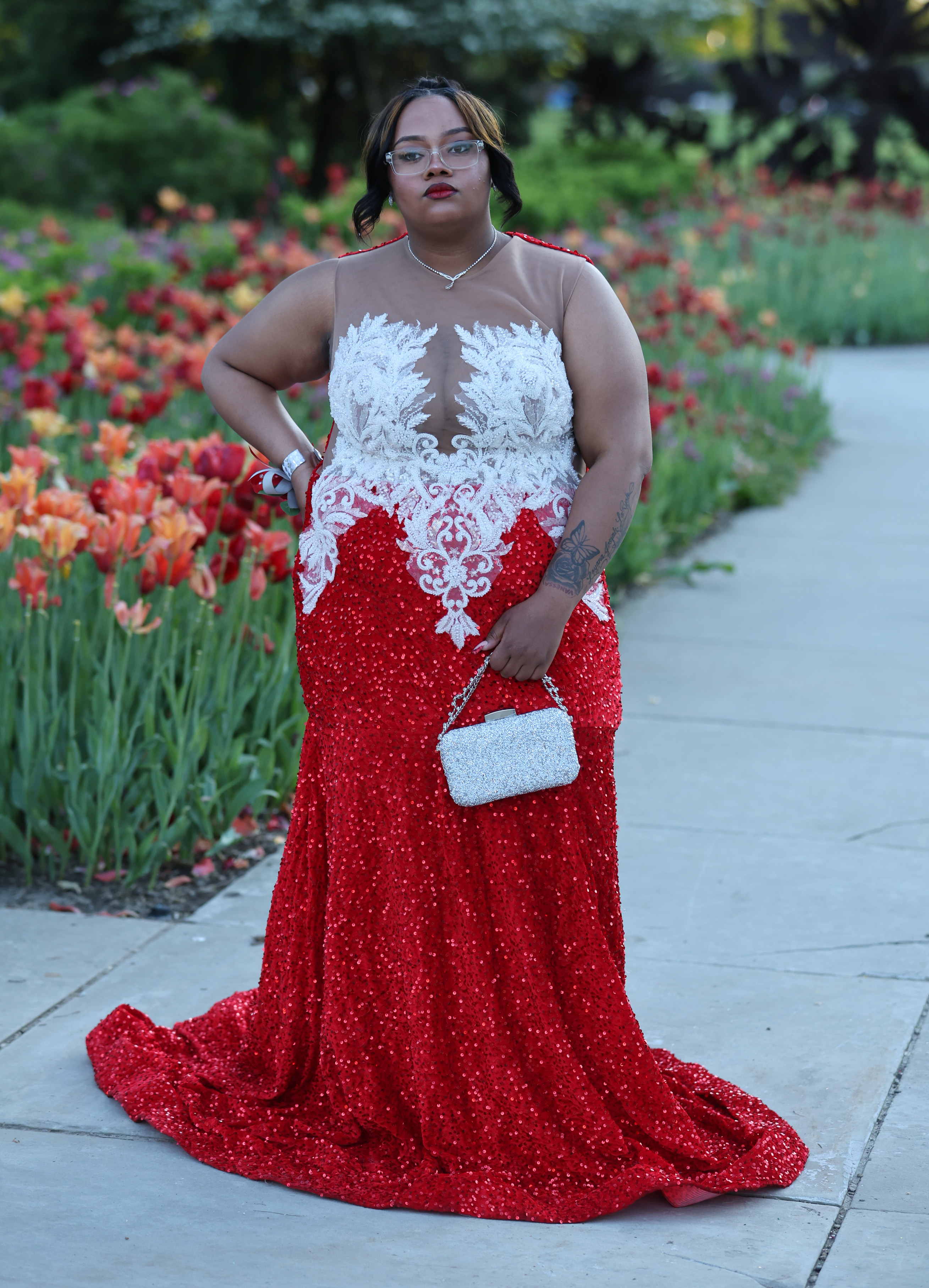 Euclid high school prom at the Cleveland Botanical Gardens, May 9, 2025 ...