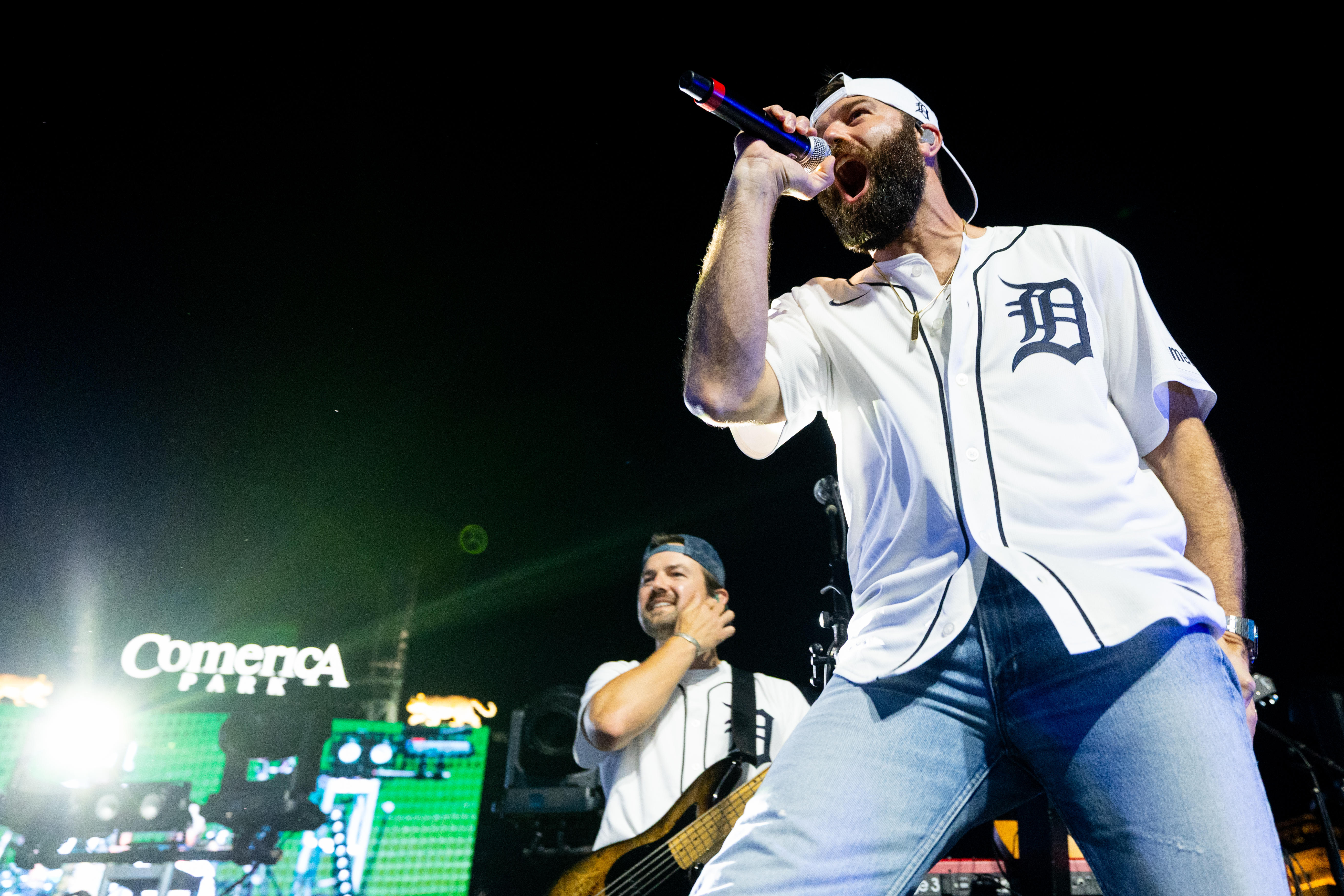 Country star Jordan Davis performs at Comerica Park - mlive.com