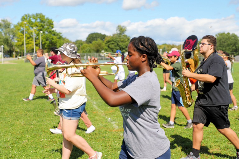 The 2021 Phillipsburg High School Stateliner Marching Band ...