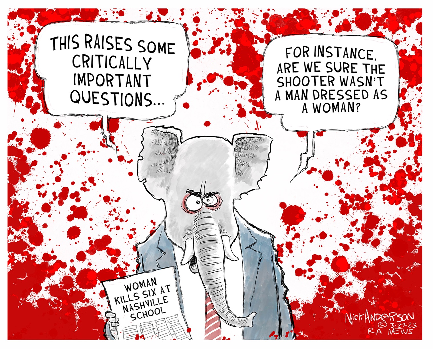 Editorial cartoons for April 2, 2023 - oregonlive.com