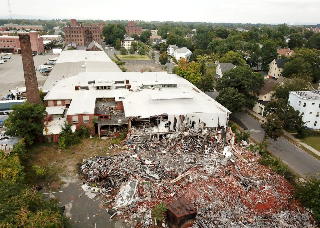 Springfield finishing demolition of former Mass. Career Development ...