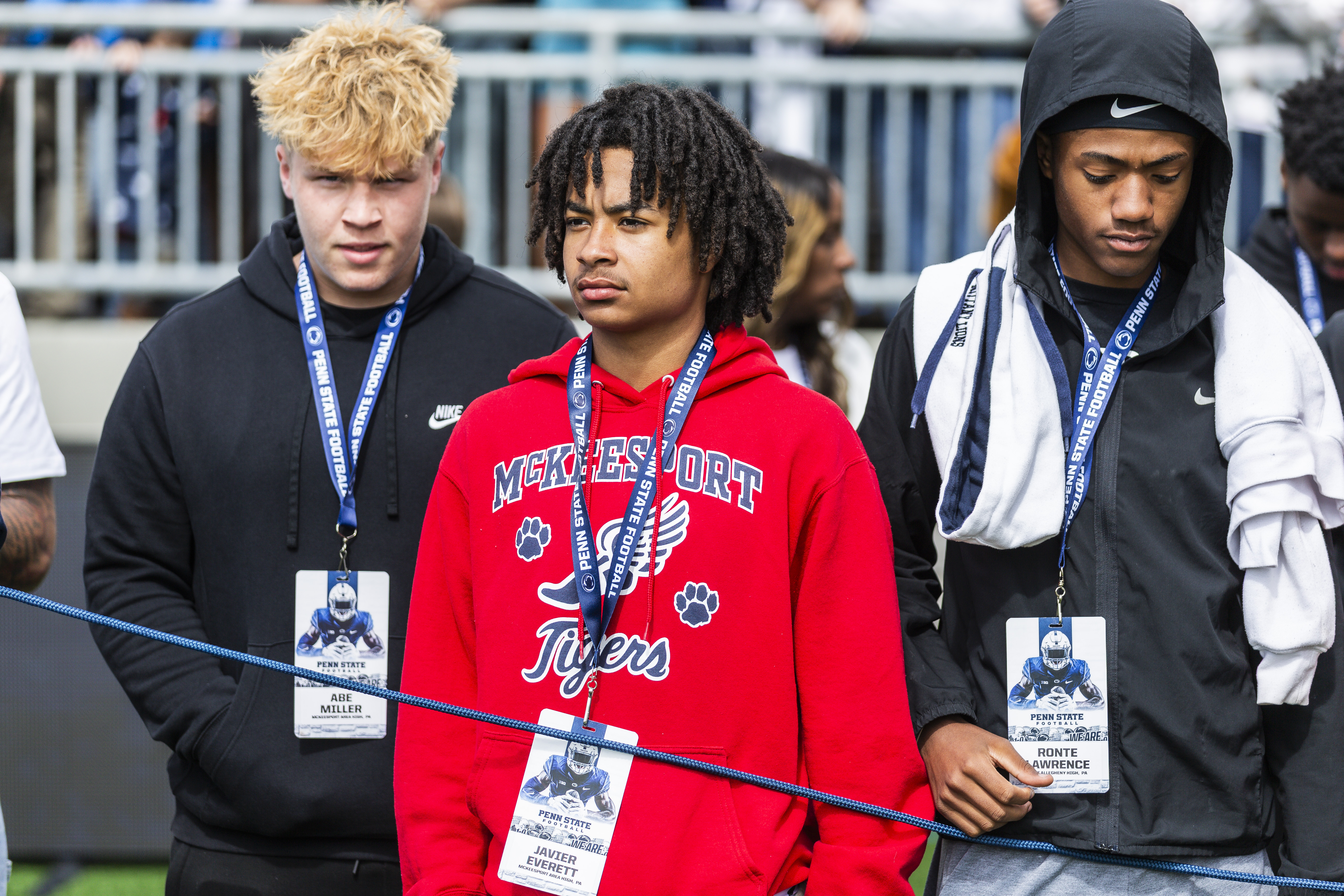 Penn State football recruits at the Blue-White game - pennlive.com