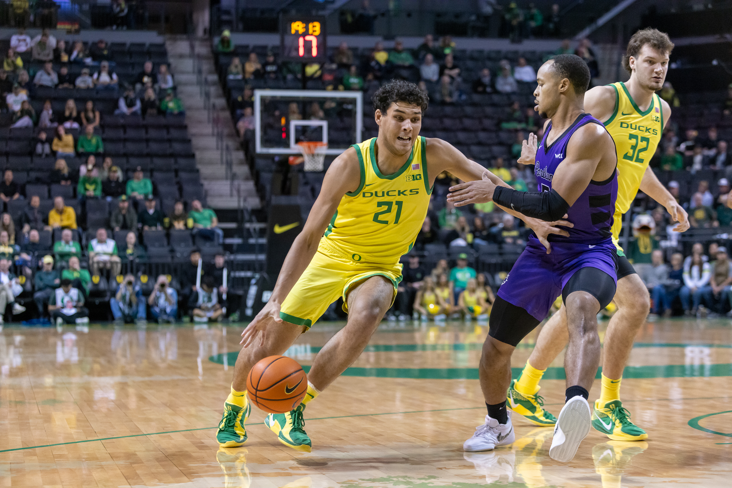 Oregon Ducks vs. Portland Pilots men's basketball: Nov. 12, 2024 ...