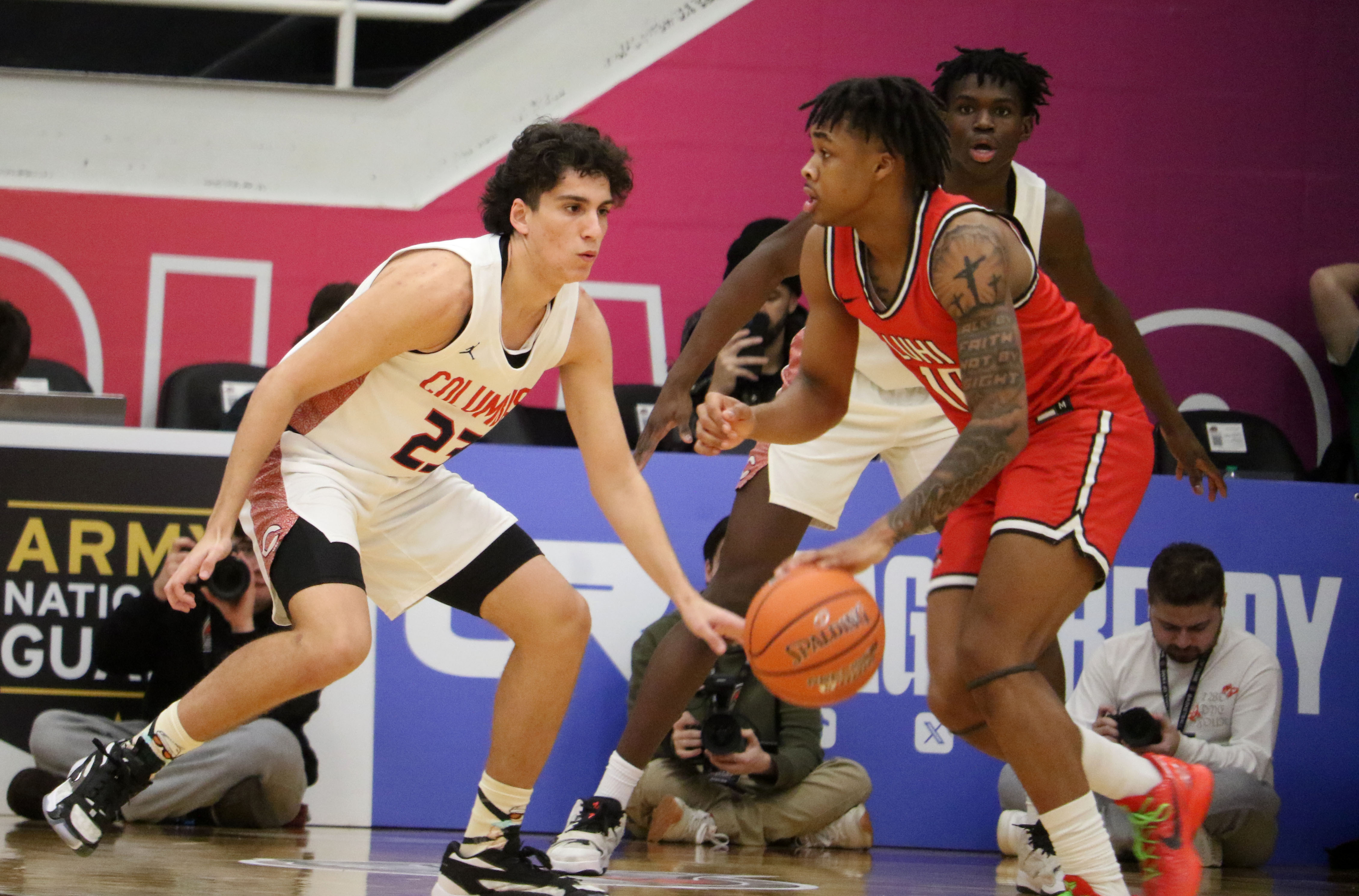 Christopher Columbus HS vs. Long Island Lutheran at Hoophall Classic ...