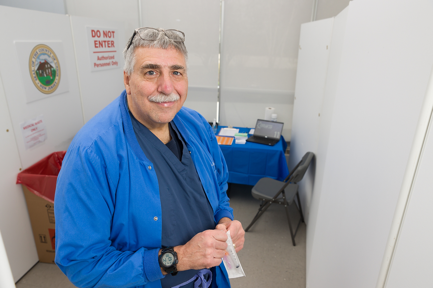 COVID-19 Vaccination Volunteer Peter Schulz - nj.com