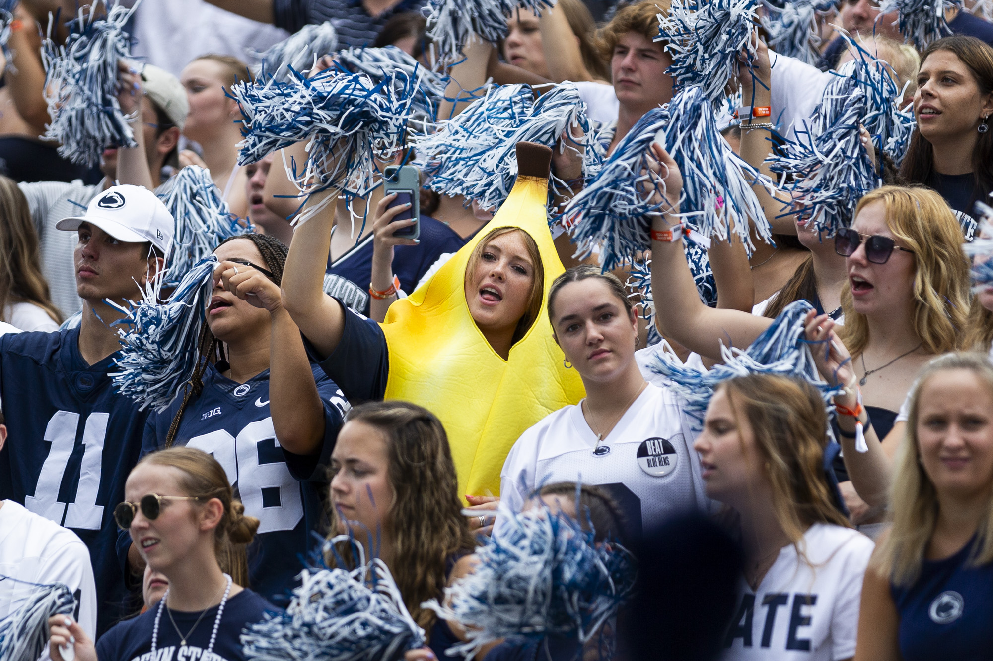 Penn State football faces in the crowd from Delaware game - pennlive.com