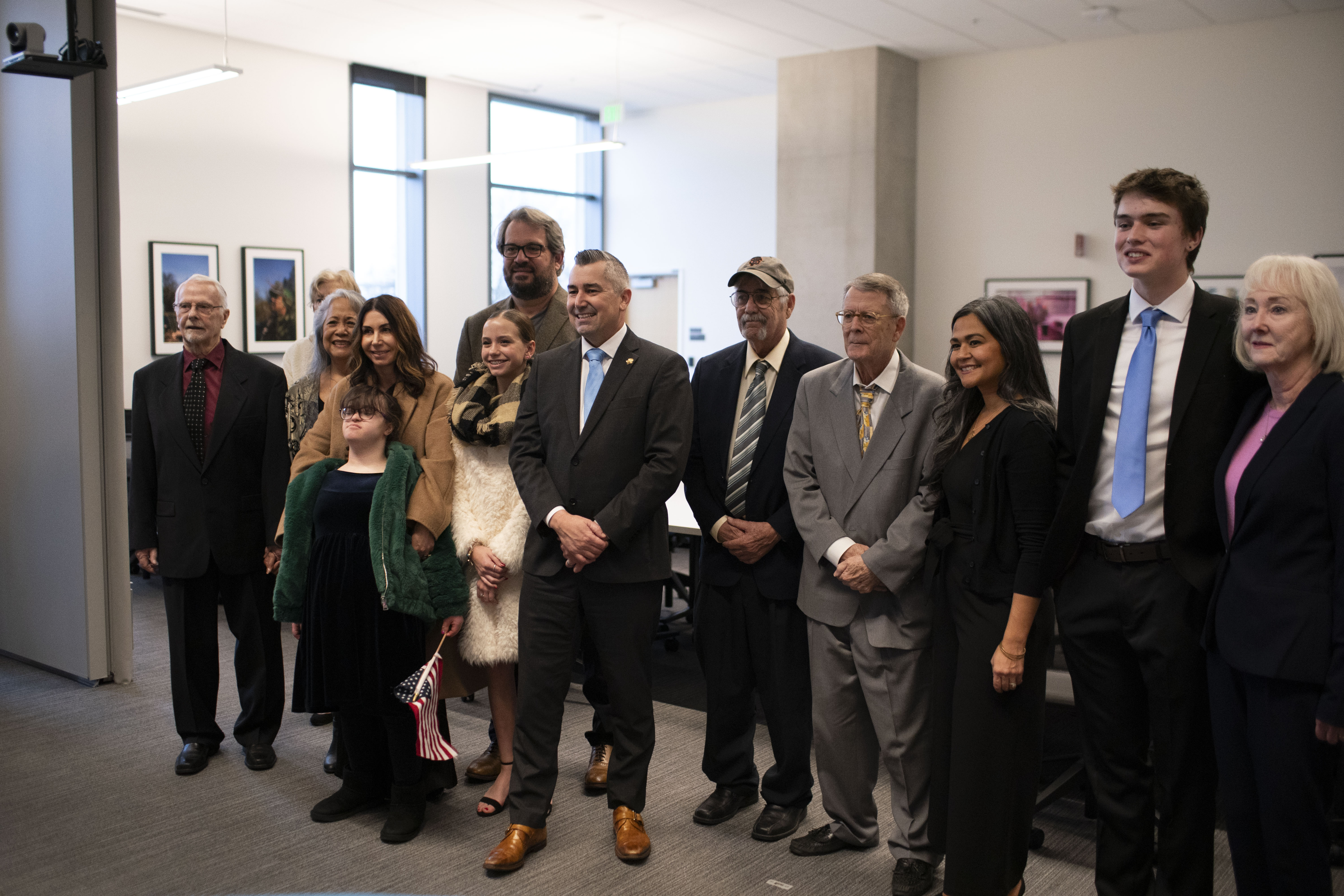 Multnomah County DA Nathan Vasquez swearing-in ceremony at Multnomah ...