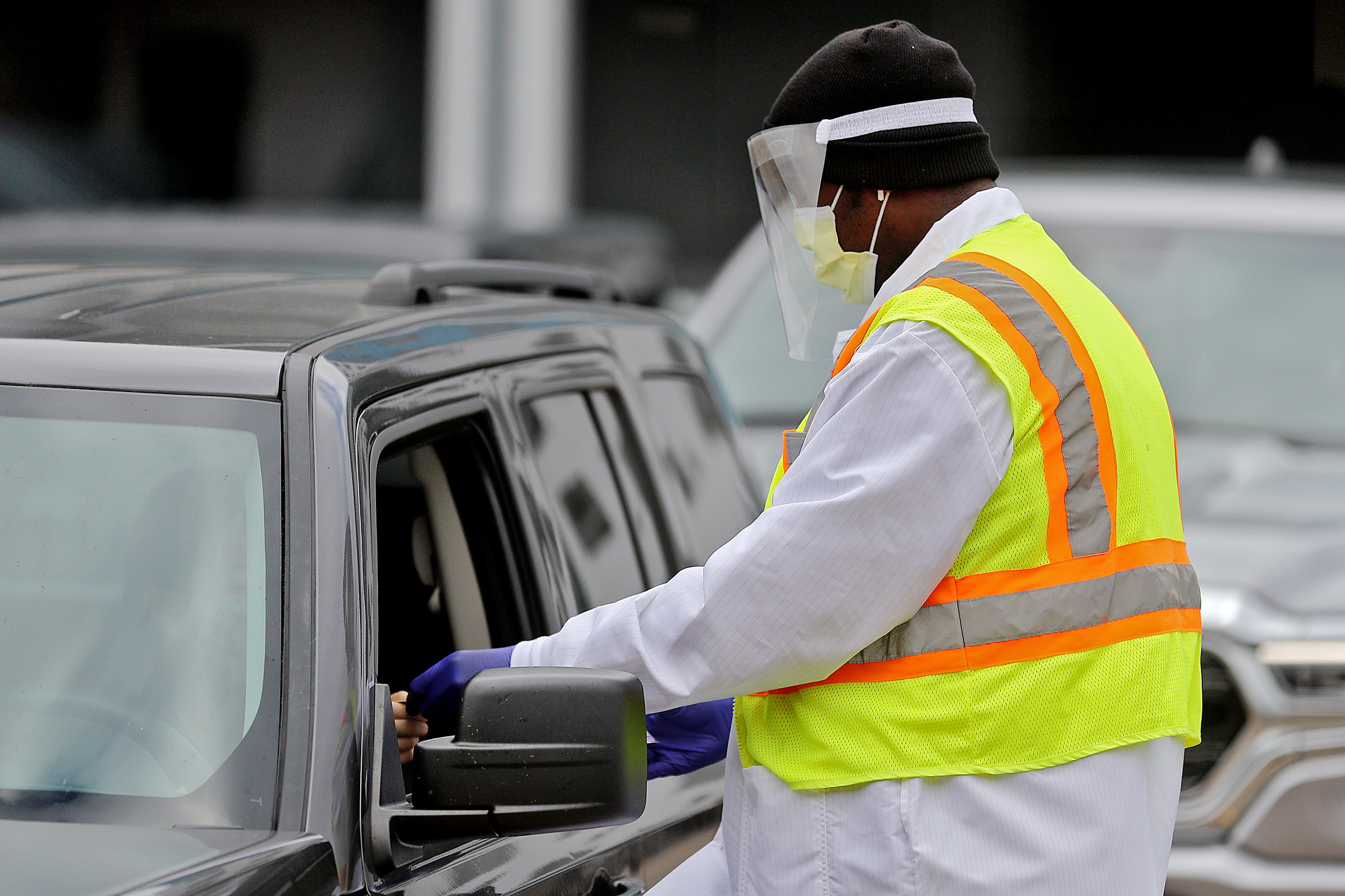 COVID-19 testing lines in Lansing – November 11, 2020 - mlive.com