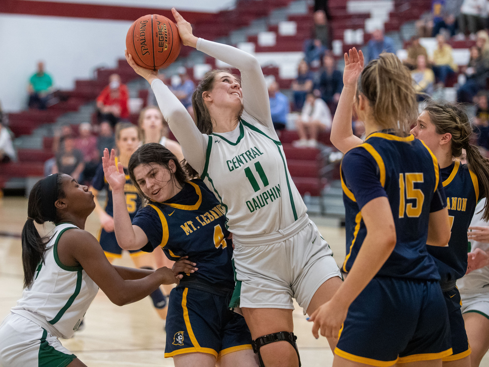 Mt. Lebanon defeats Central Dauphin 41-35 in the 2022 PIAA 6 A girls ...