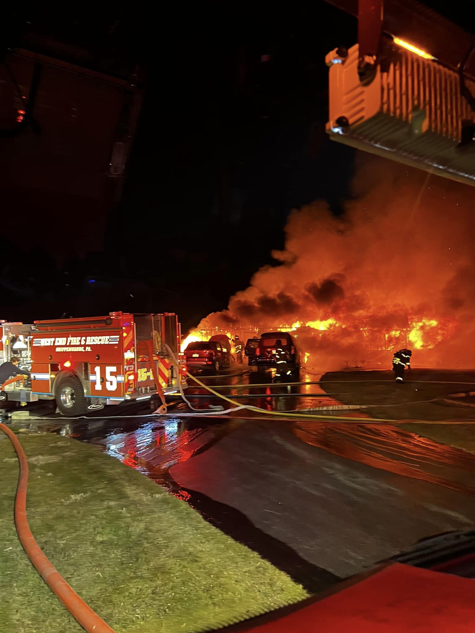 Central Pa. fire destroys home, hospitalizes two: first responders ...