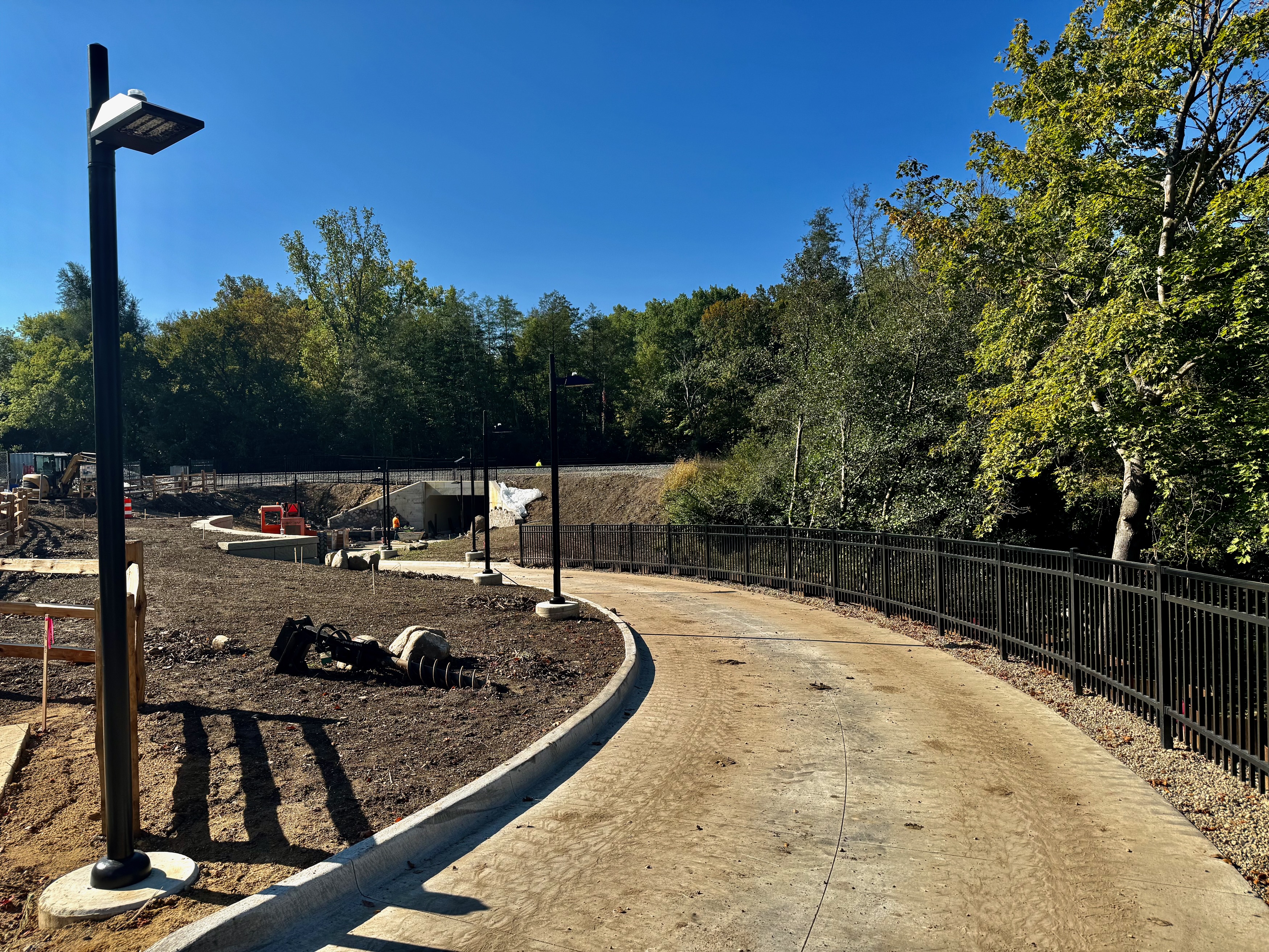Ann Arbor tunnel pathway and nearby Broadway Park West - mlive.com