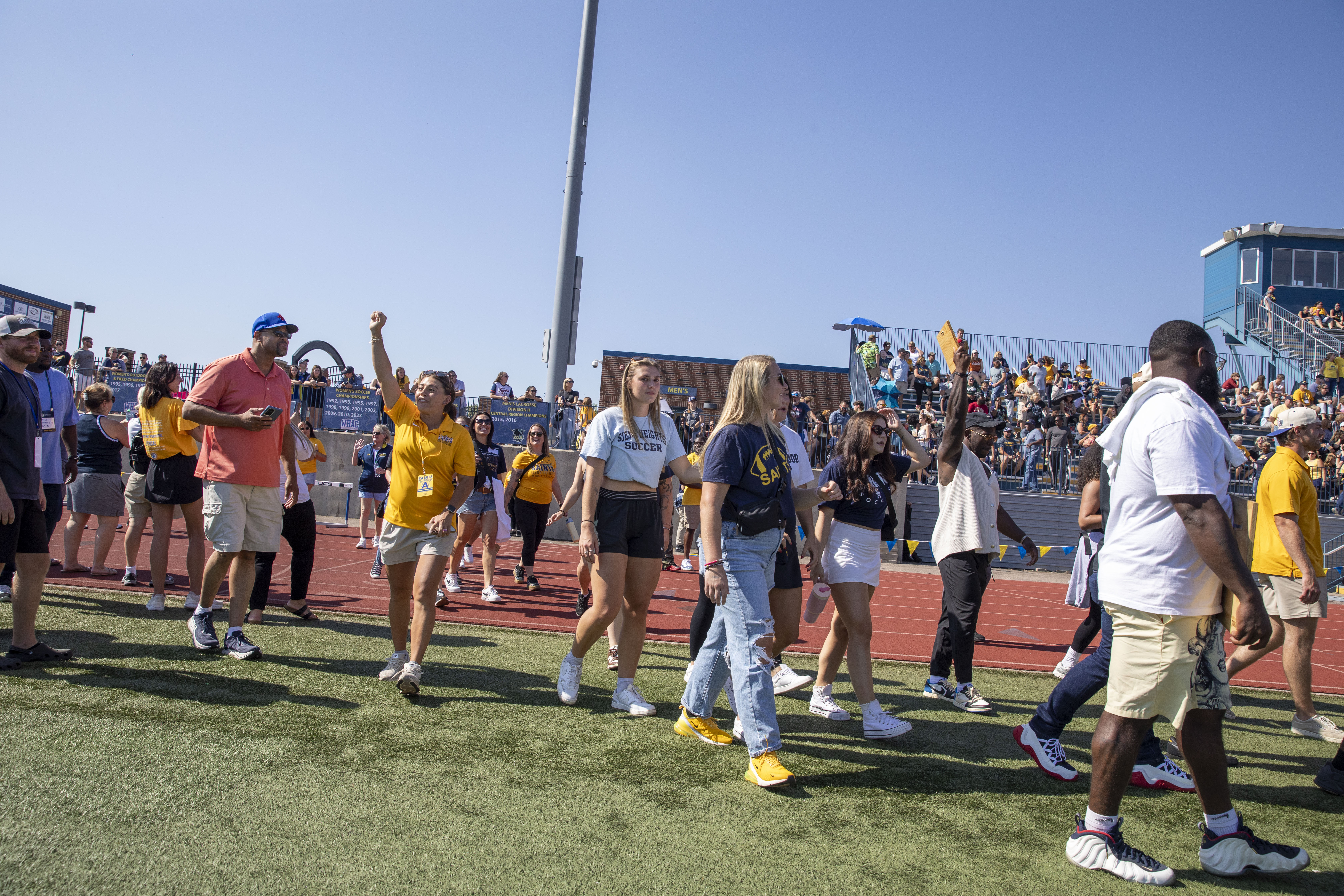 Siena Heights University celebrates their last homecoming game - mlive.com