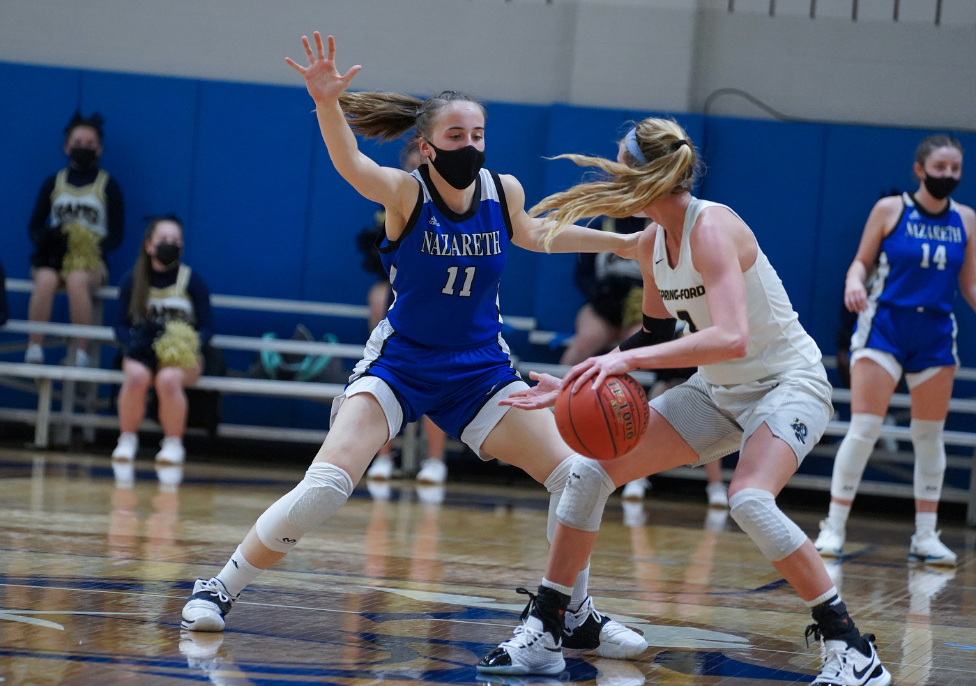 Nazareth girls basketball plays Spring-Ford in 2021 PIAA Class 6A ...