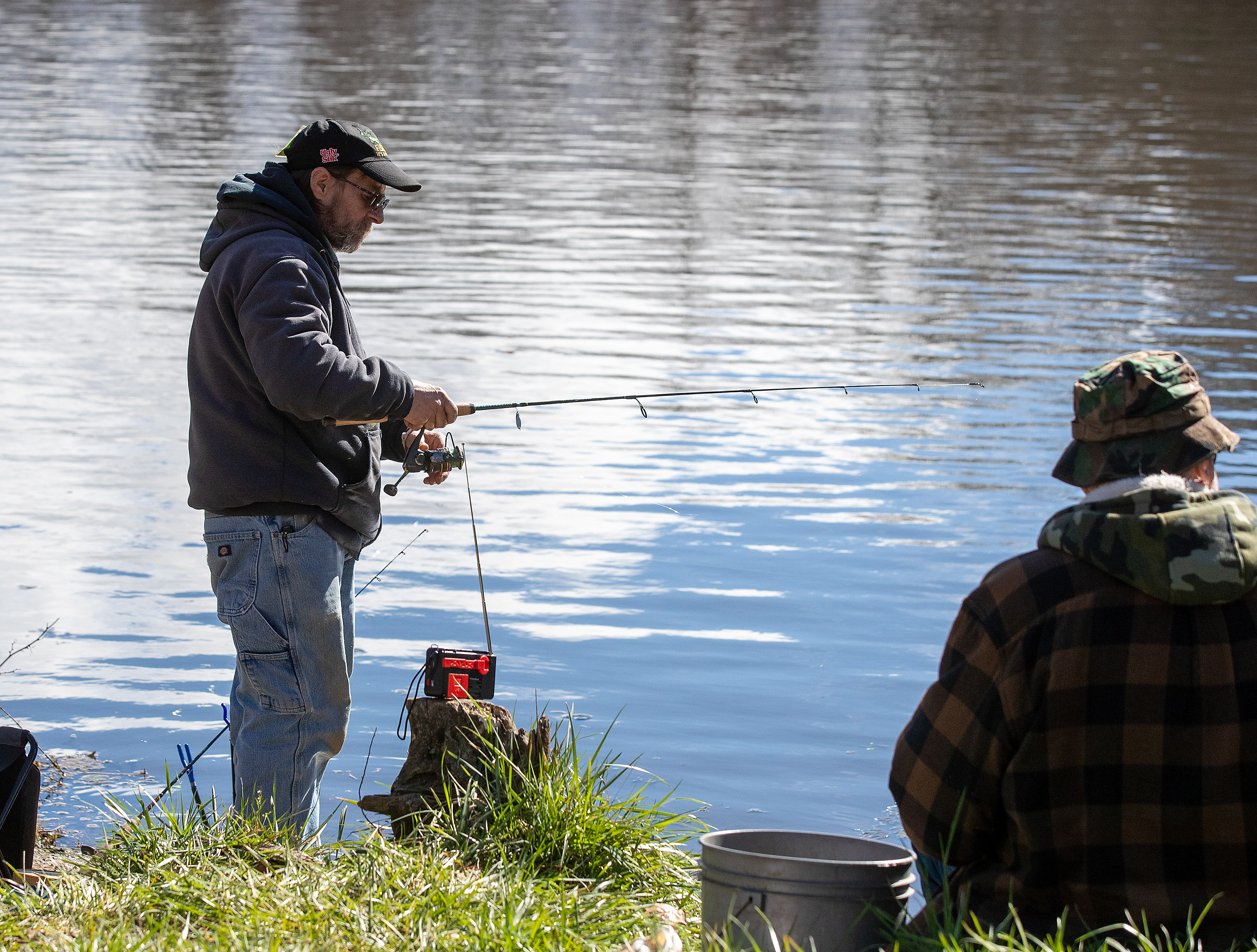 First day of trout season at Middletown Reservoir - pennlive.com