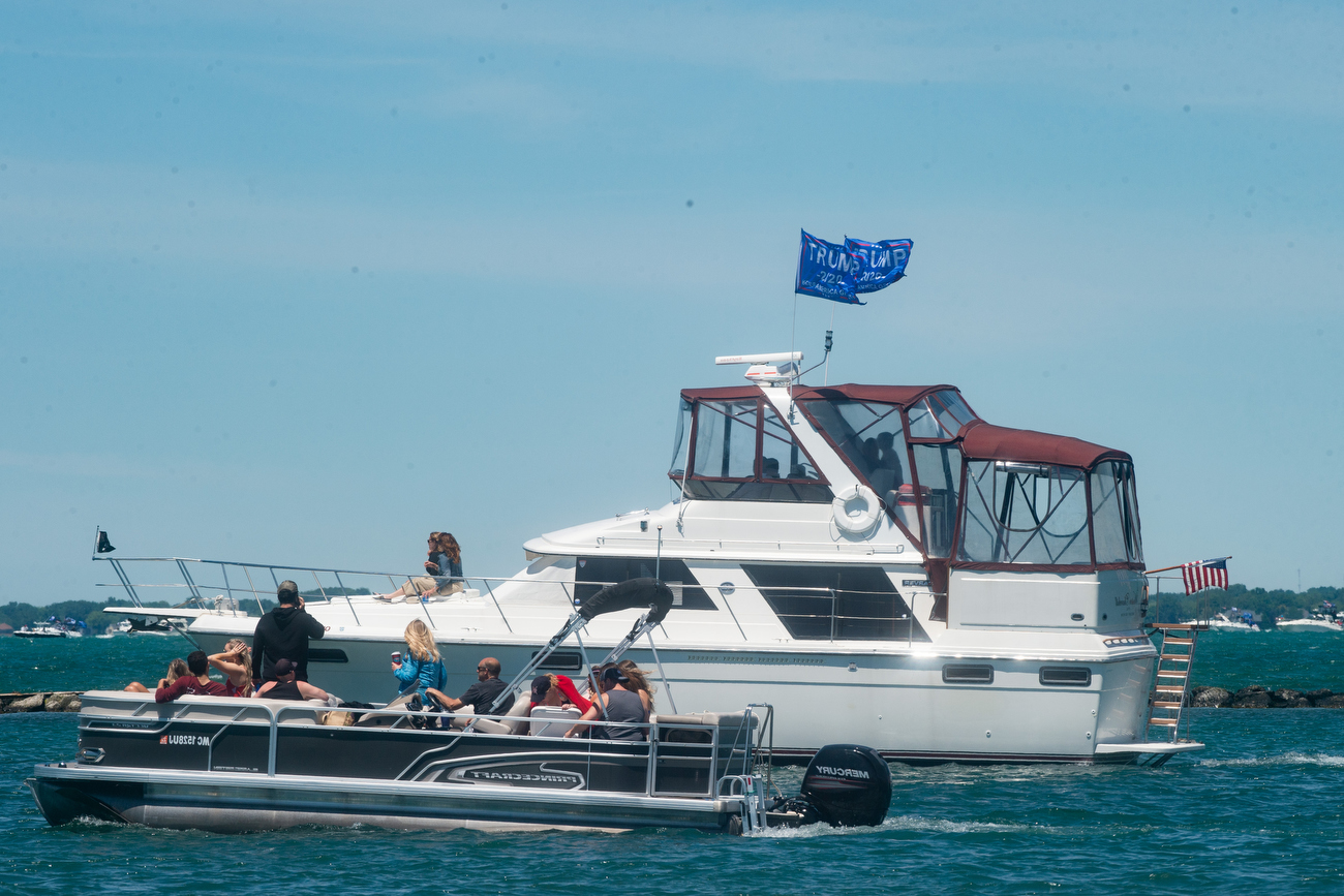 MAGA boat parade from Macomb County to downtown Detroit celebrates ...