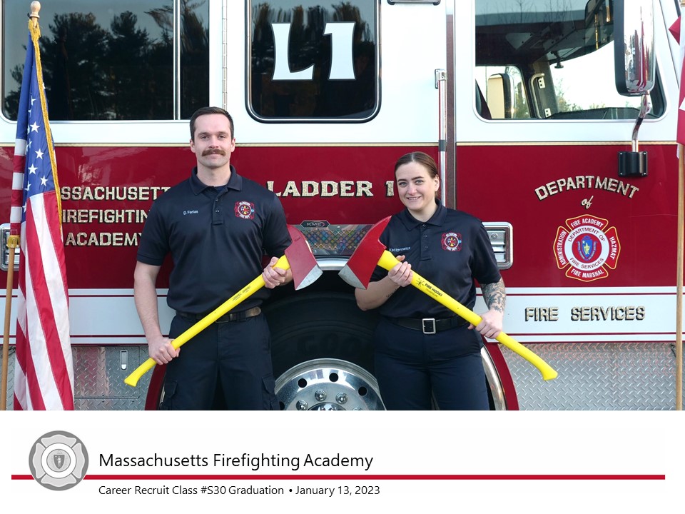 Massachusetts Firefighters Academy graduates - masslive.com