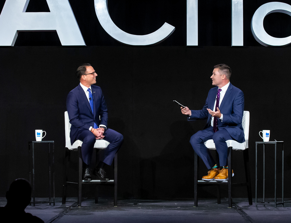 Dr. Mehmet Oz and Attorney General Josh Shapiro conversations at PA ...