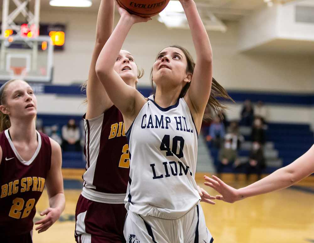 Big Spring defeats Camp Hill 51-11 in girls high school basketball ...