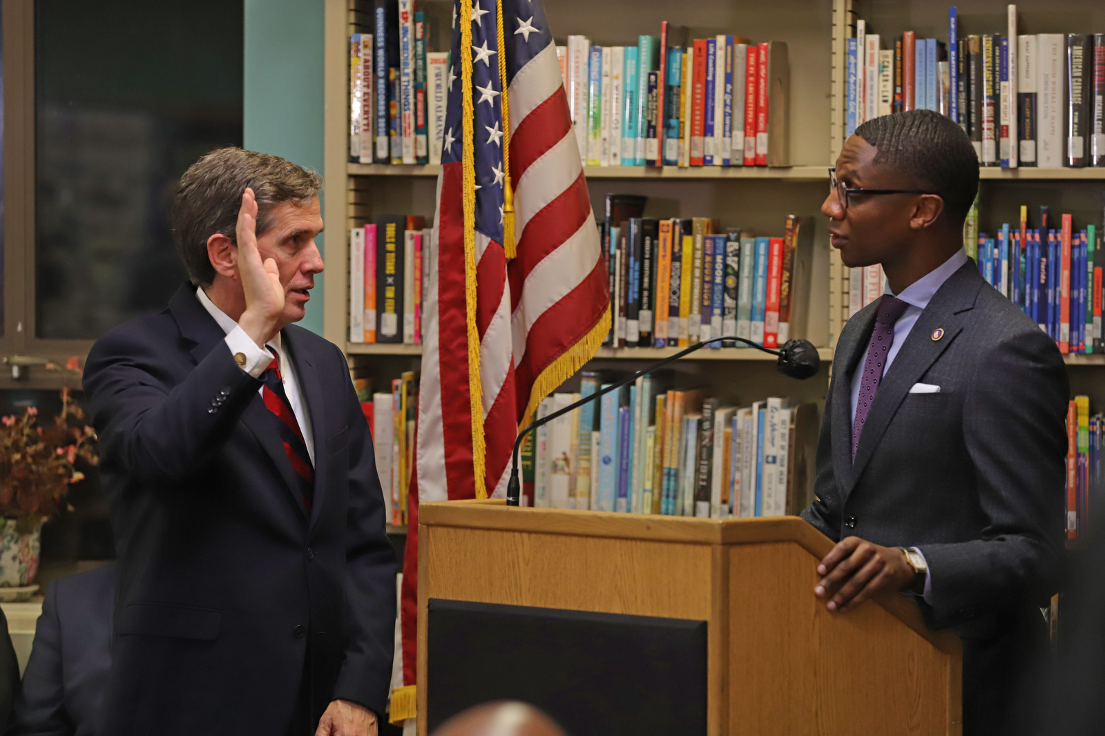 Justin Bibb sworn in as Cleveland mayor, January 3, 2022 - cleveland.com