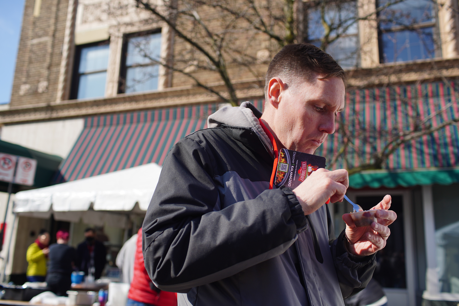 Hundreds attend the downtown Kalamazoo chili cook-off - mlive.com